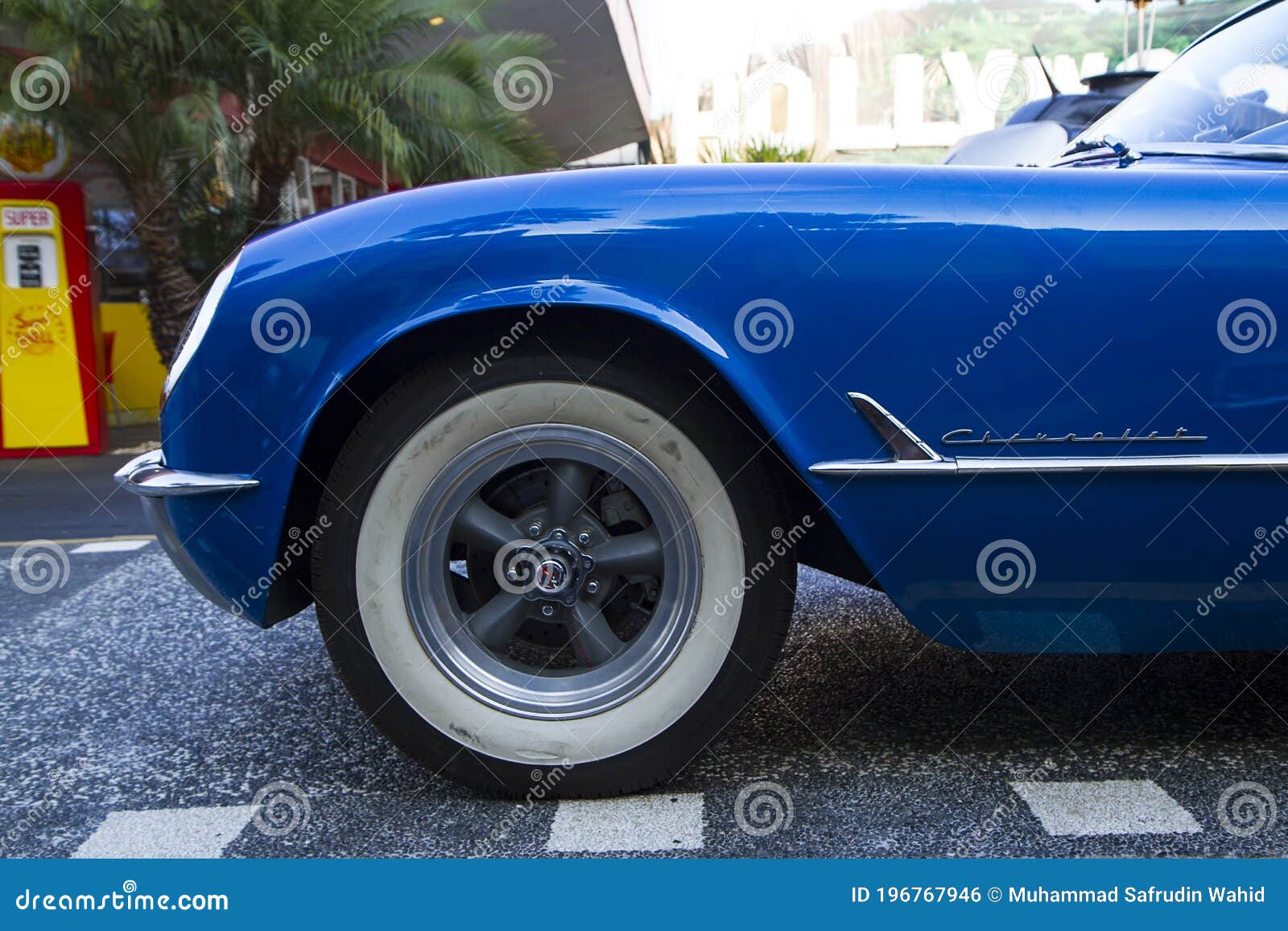 Side View of Chevrolet Corvette. Close Up - Malang, 12 September 2020 ...