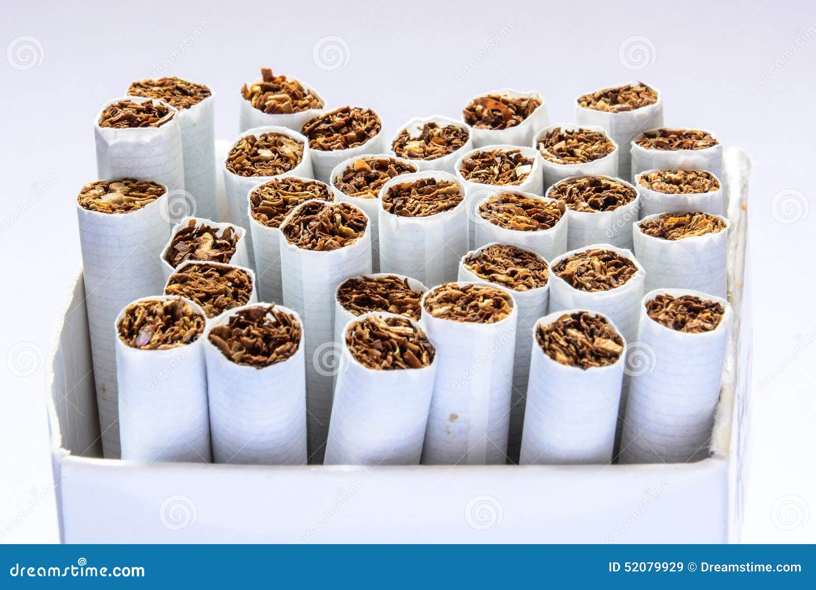 Side View a Cigarettes in Box Stock Image - Image of damage, cheap ...