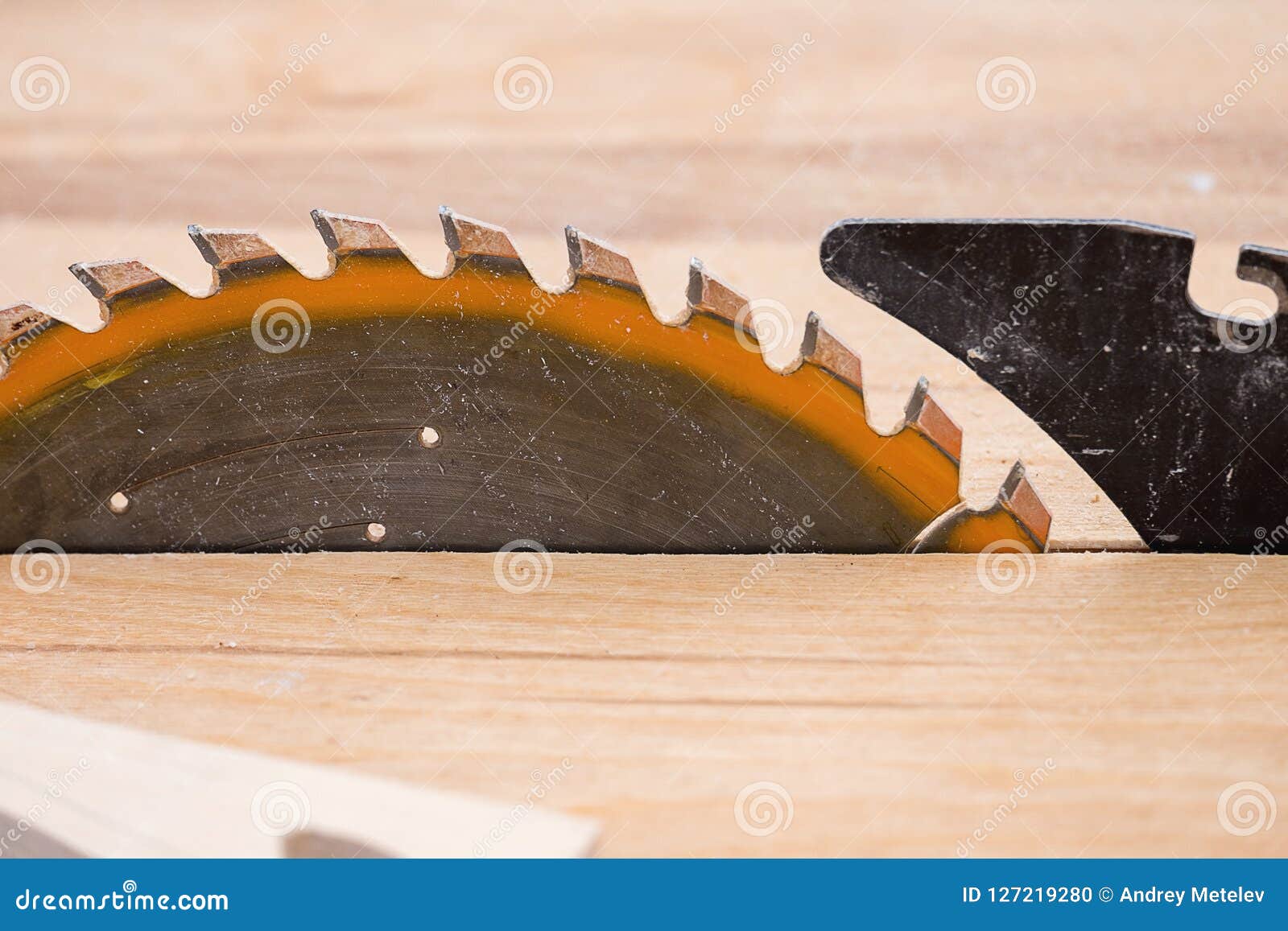 Side view of circular saw stock photo. Image of hardware - 127219280