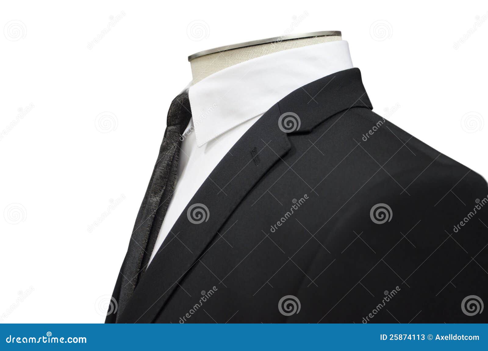 Side view closup suit stock image. Image of textile, white - 25874113
