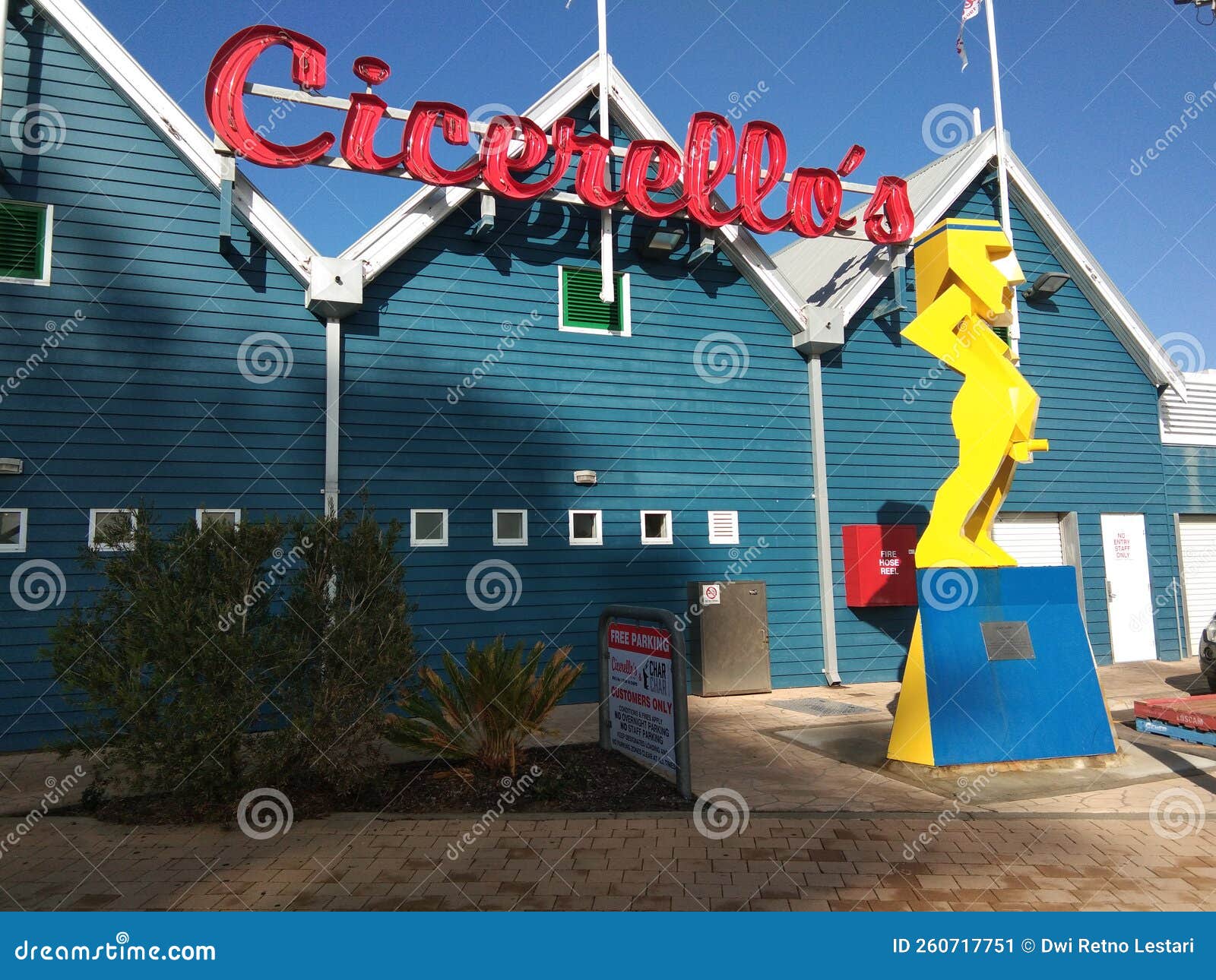 Side View of the Coast Guard Sculpture at Cicerello S Editorial Photo ...