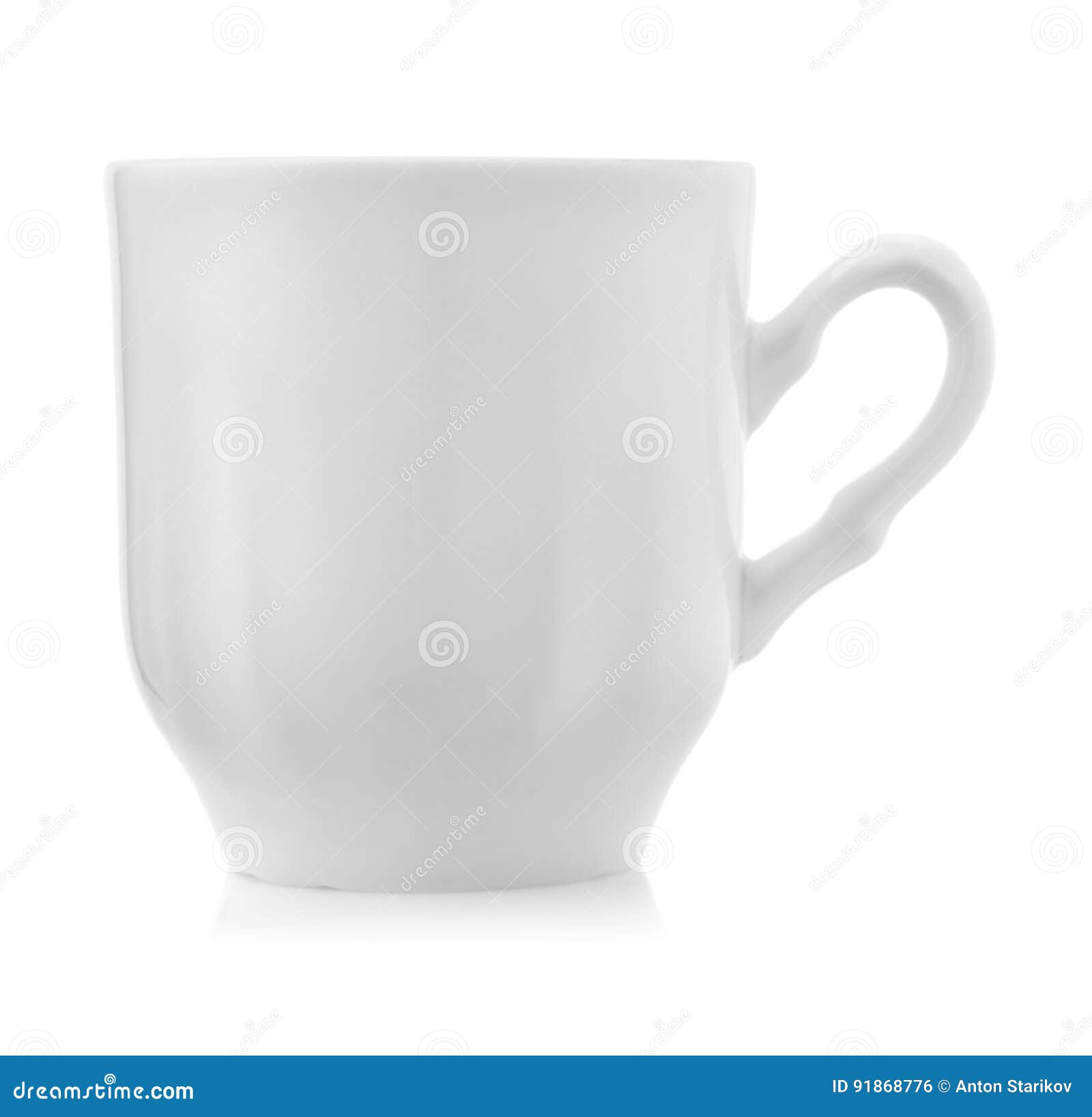 Side view of coffee cup stock photo. Image of dishware - 91868776