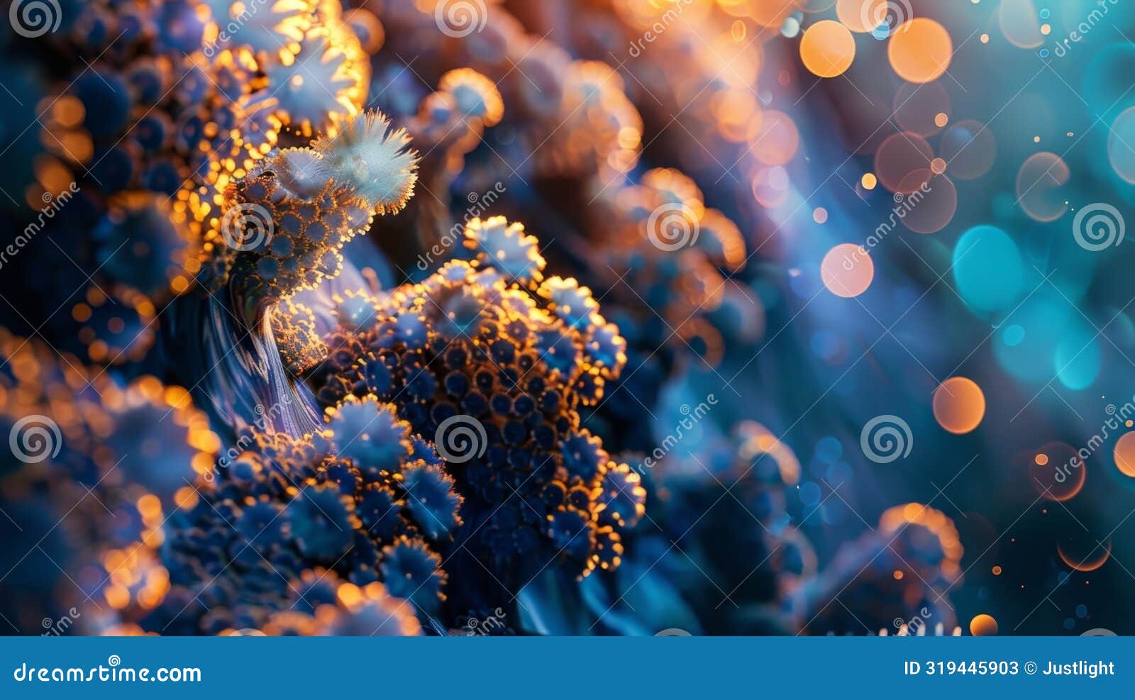A Side View of the Coral Structures Giving a Glimpse into the Inner ...