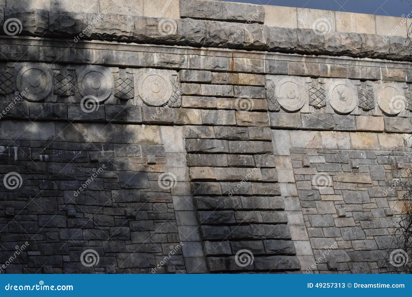 Side View of Dam stock image. Image of architecture, interest - 49257313