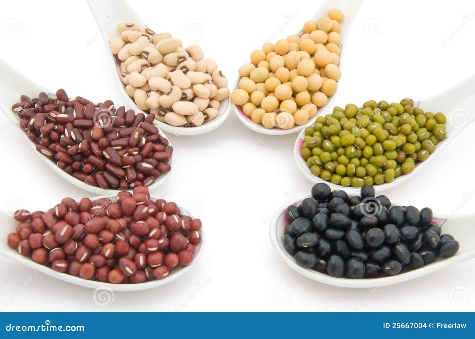 Side view different beans stock photo. Image of pile - 25667004