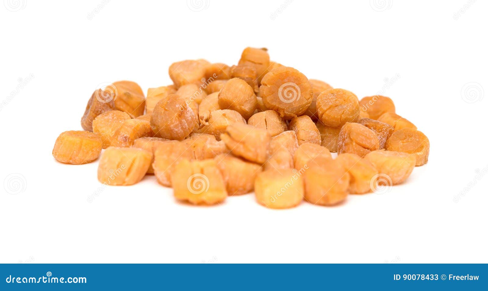 Side view dried scallop stock image. Image of food, medical - 90078433