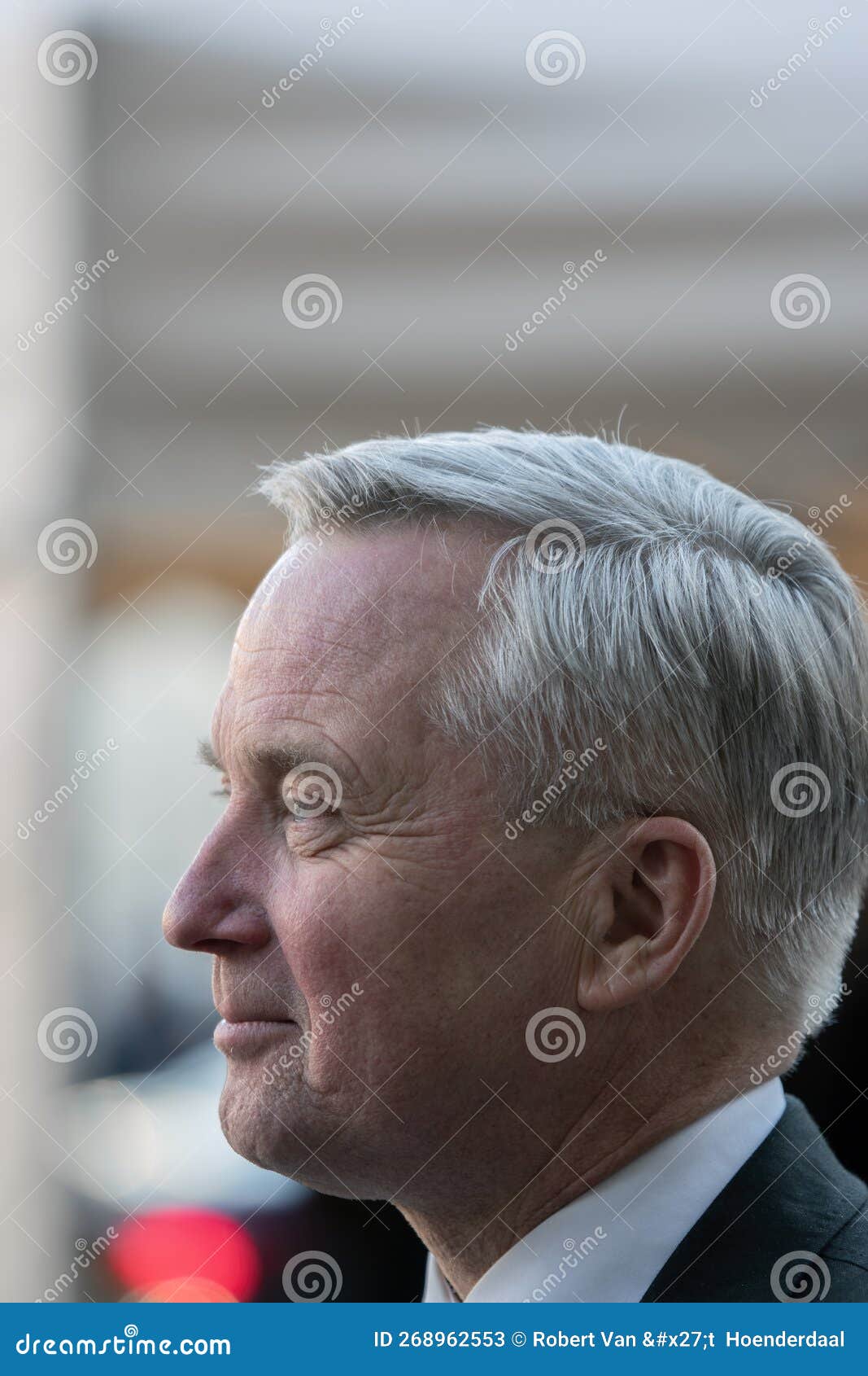 Side View Eric Van Der Burg at the Kings Reception at Amsterdam the ...