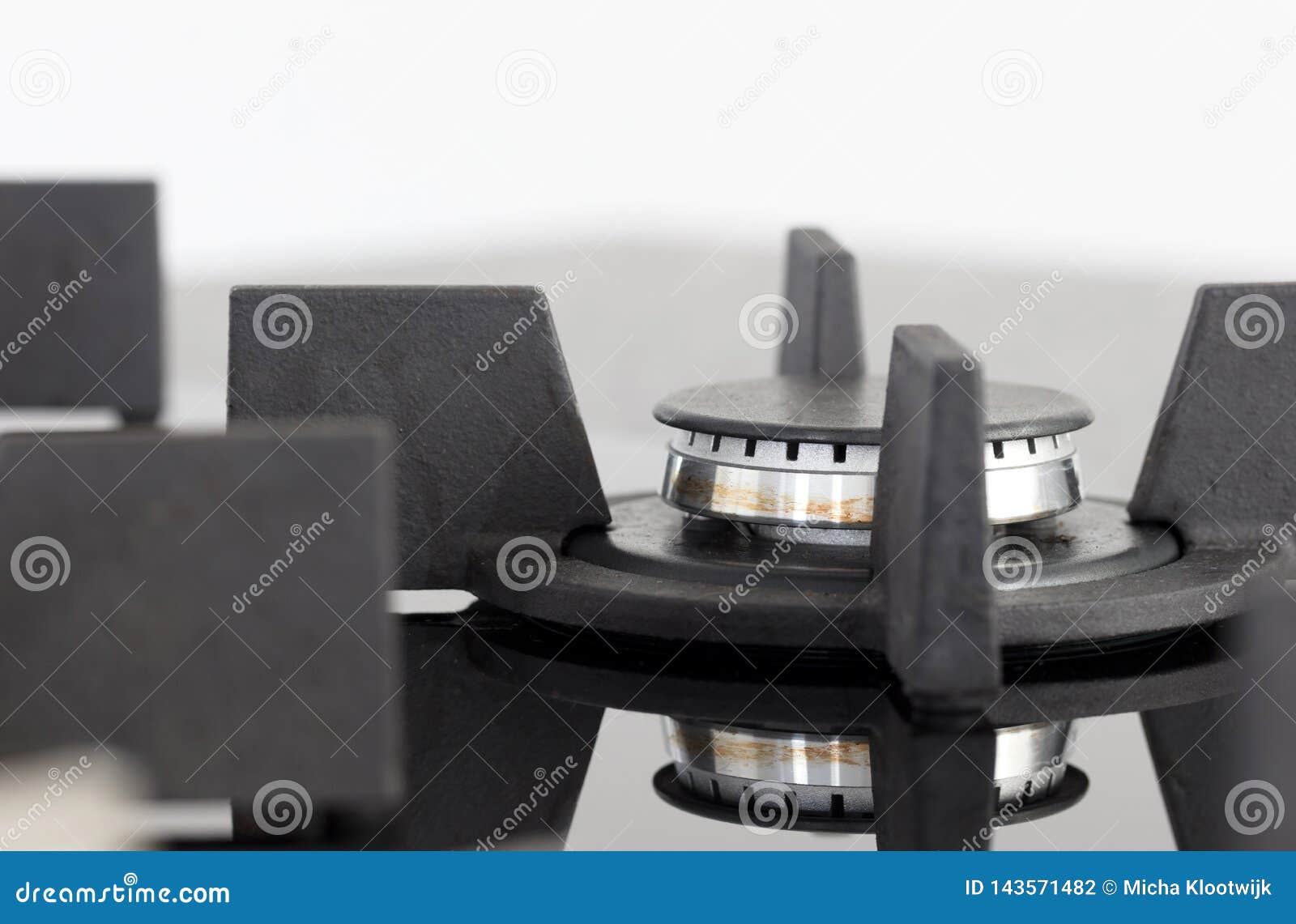 Side View of Gas Modern Stove Stock Photo - Image of kitchen, energy ...