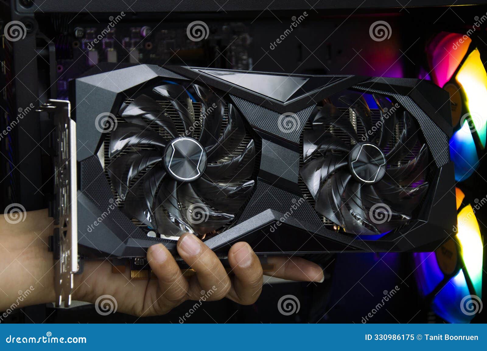 Side View of the Graphics Card Computers, Computer Repair, Display ...