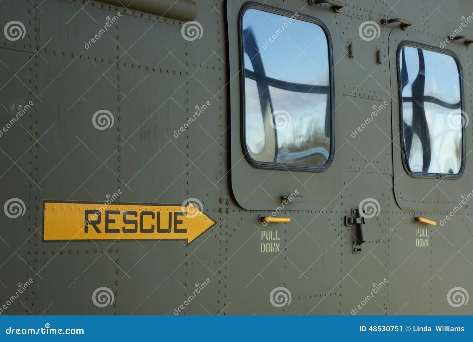 Side View of Green Military Helicopter Stock Image - Image of teamwork ...
