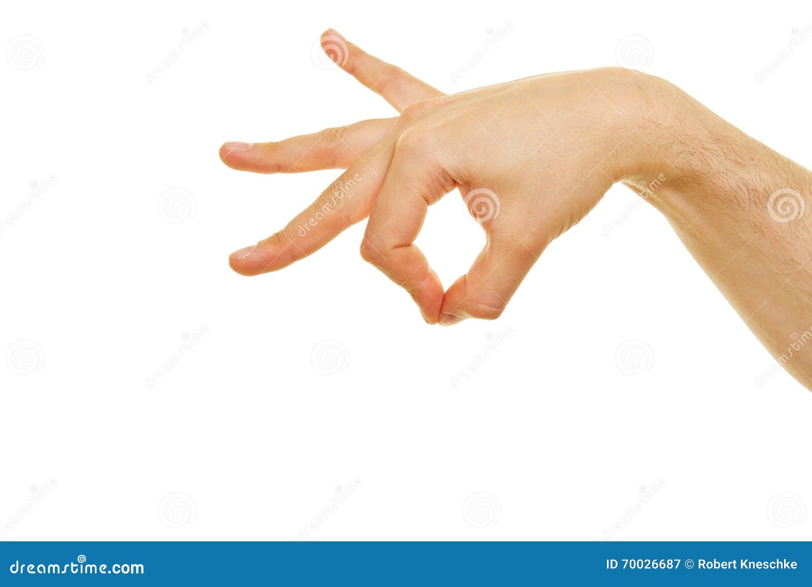 Side View of Hand Holding Object Stock Image - Image of space, empty ...