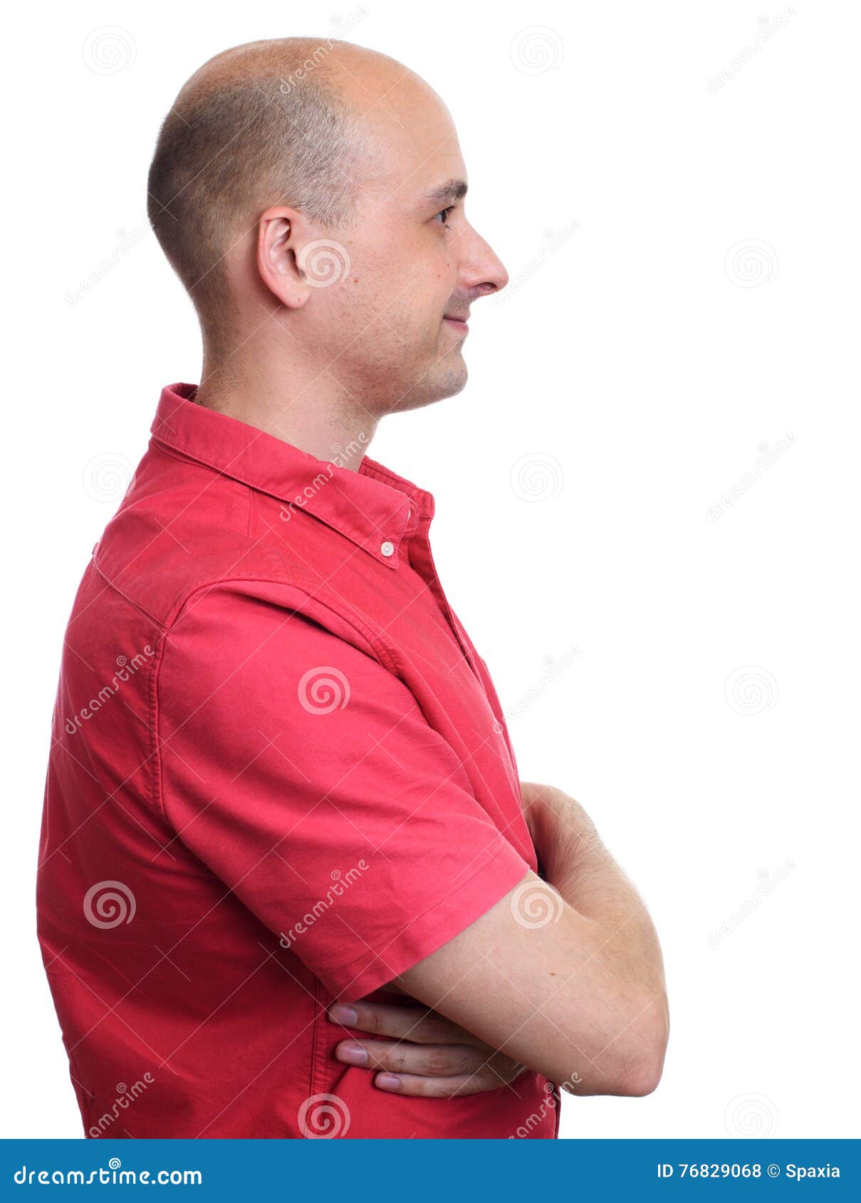 Head Side Profile Man