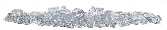Side view of ice cubes stock image. Image of group, transparent - 9427641