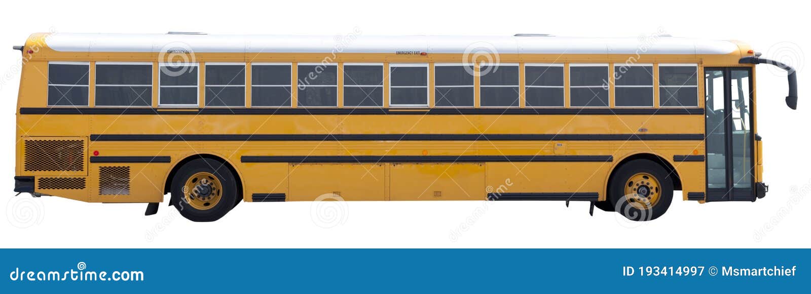 School Bus Left Side View