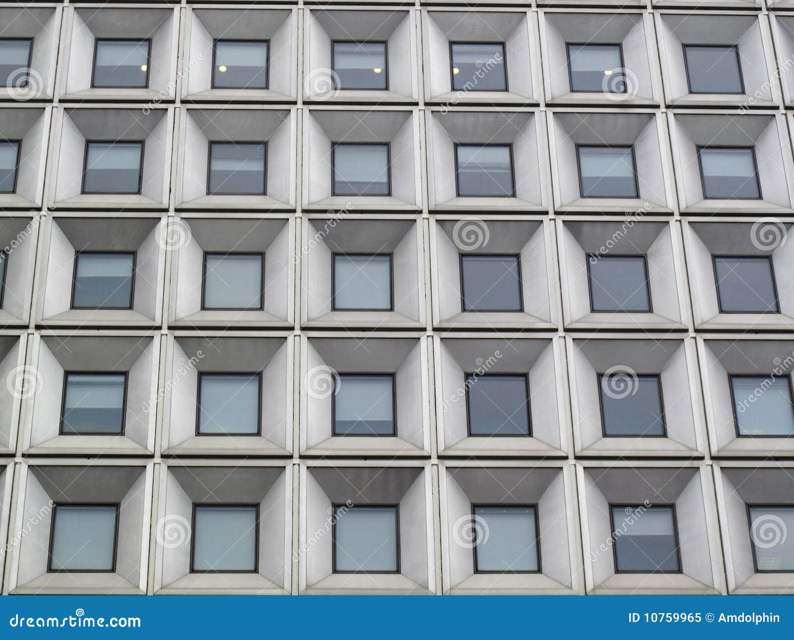Side View of a Large Building Stock Image - Image of angle, backdrop ...