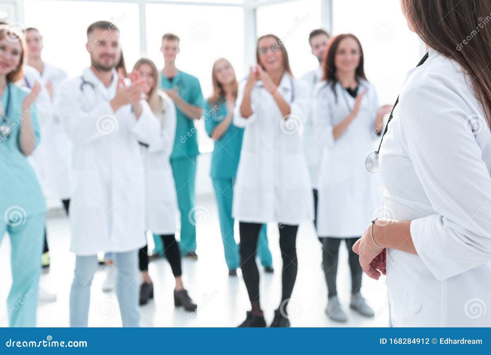 Large Group of Young People Looking Forward Stock Photo - Image of ...