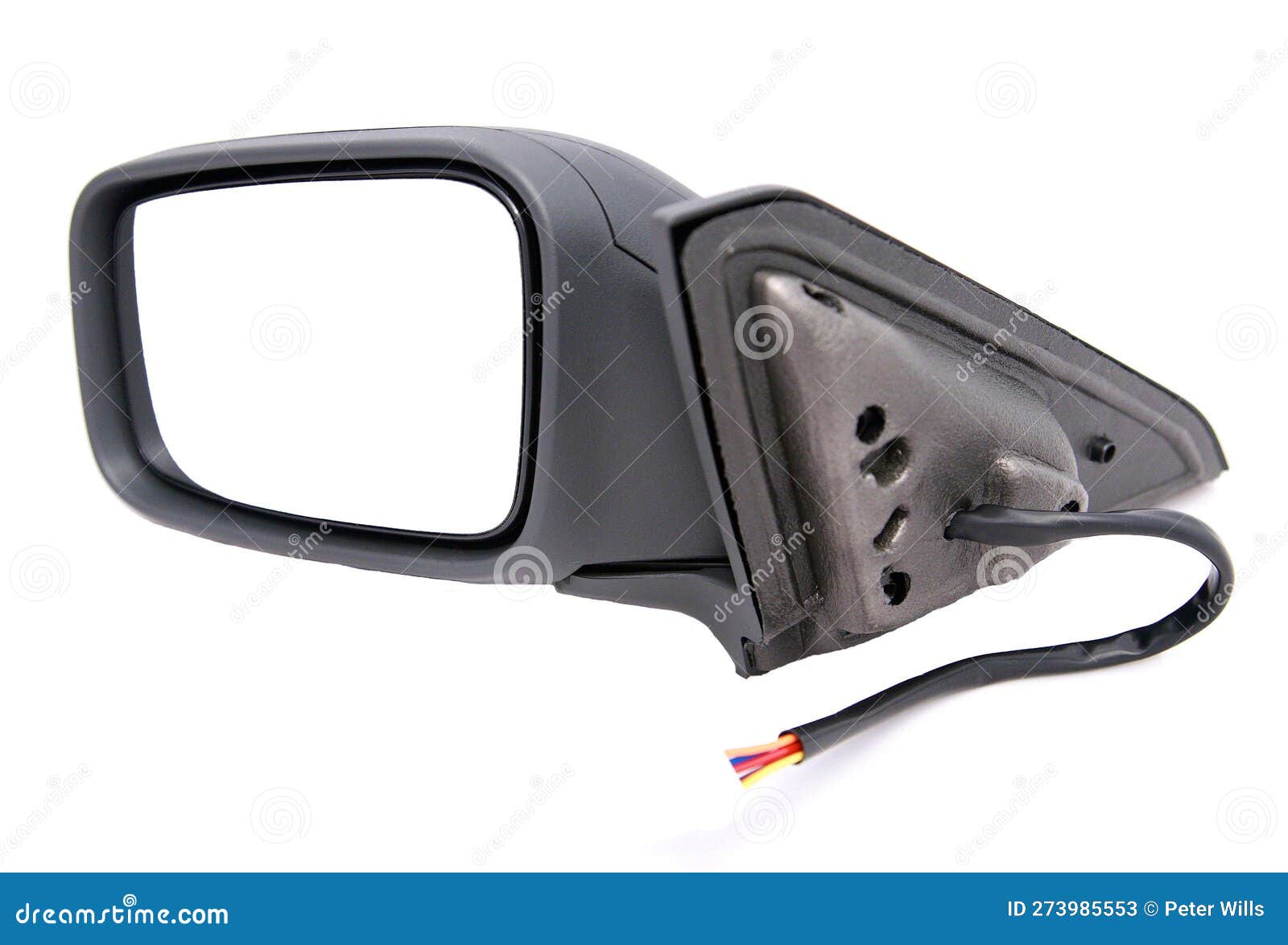 Side View of Left Hand Wing Mirror Stock Image - Image of rear ...