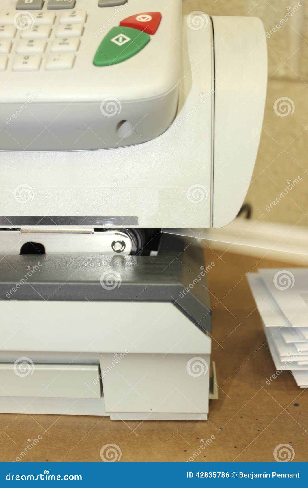 Side View Letter Franking stock photo. Image of speed - 42835786