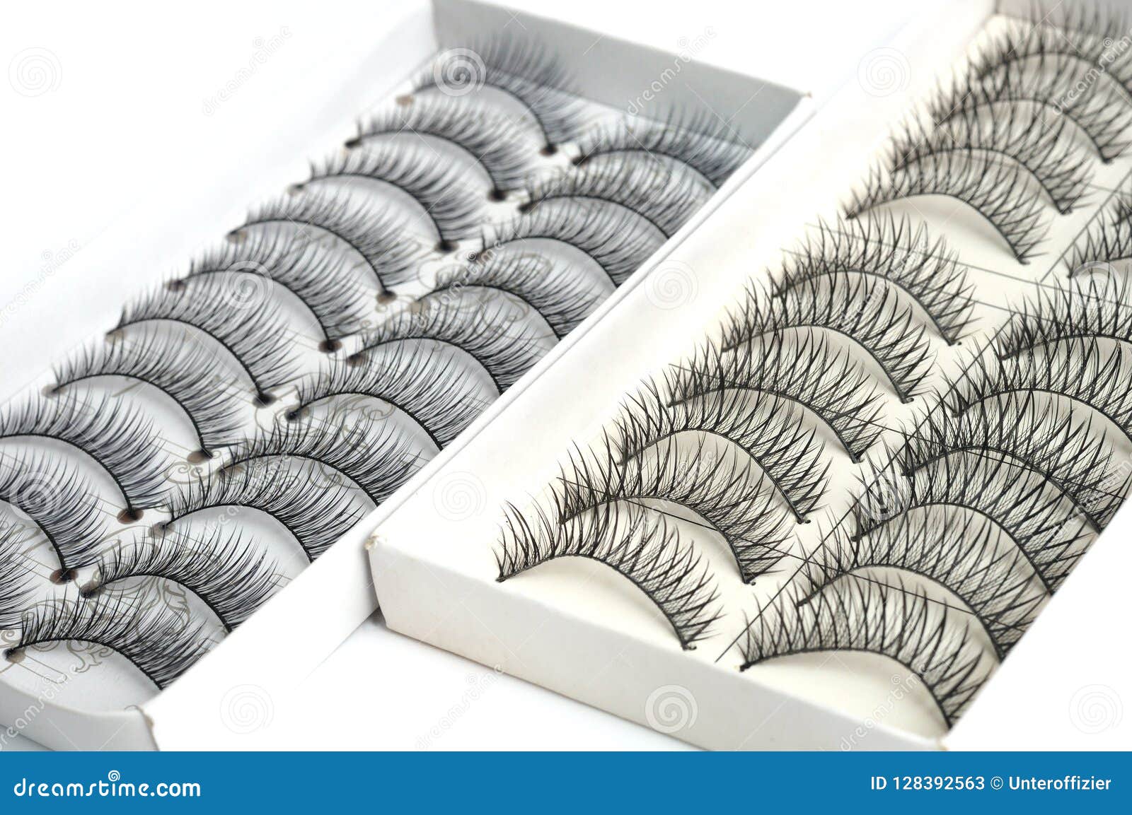Eyelash Extensions Photo Taken from the Side Stock Image - Image of ...