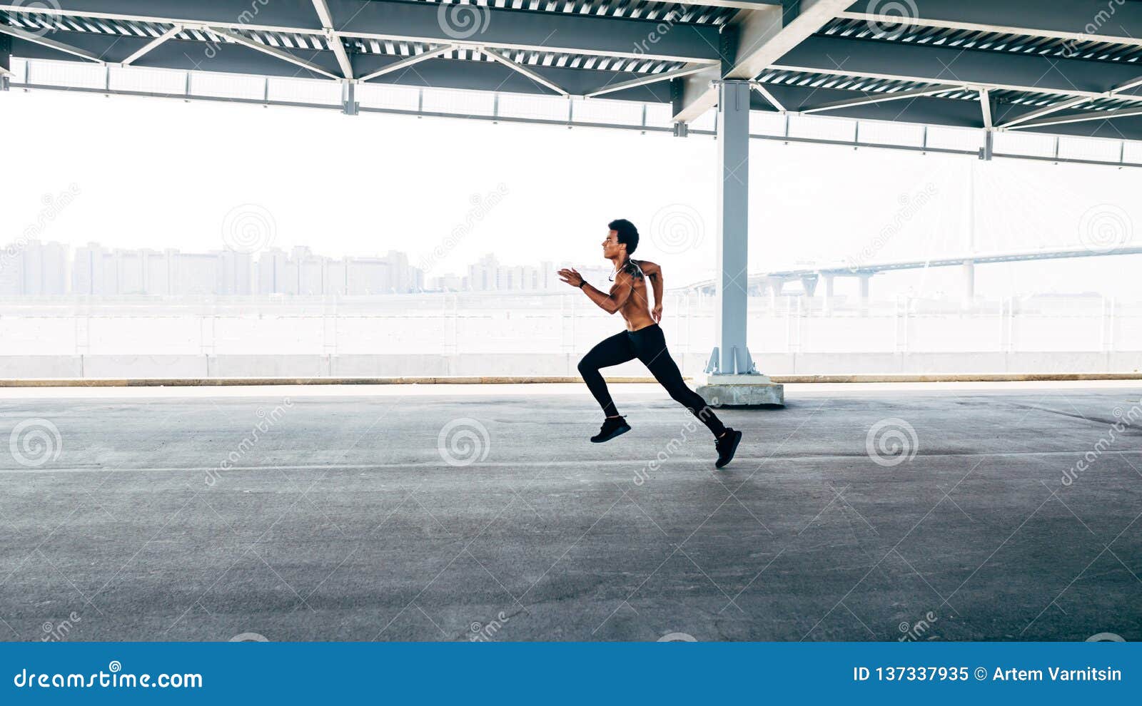 Side view of man sprinting stock image. Image of lifestyle - 137337935