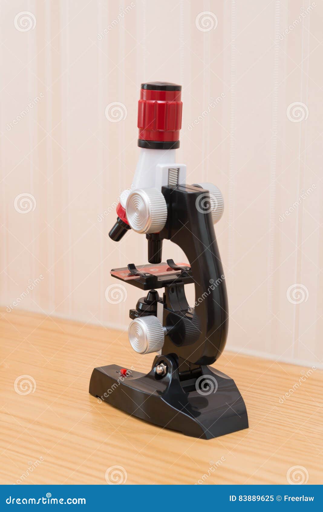 Side View Microscope for Kid To Research Nature Stock Image - Image of ...