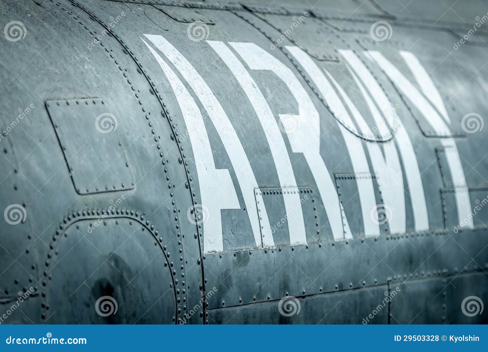 Side View of Military Plane with Inscription. Stock Photo - Image of ...