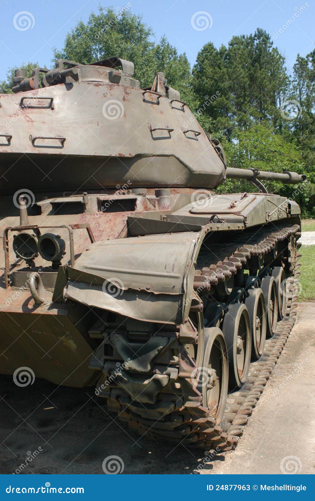 Side view of military tank stock image. Image of battle - 24877963