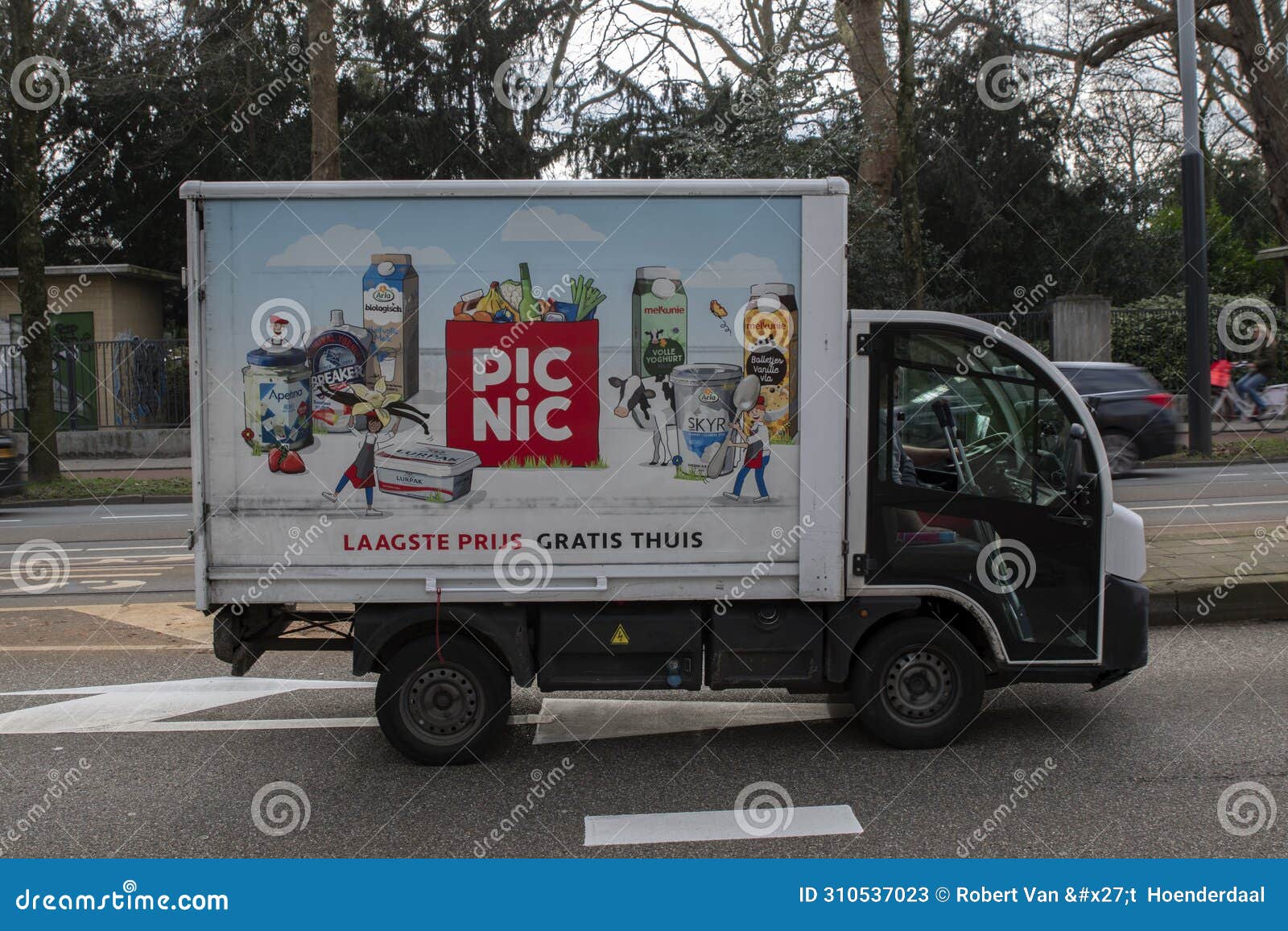 Side View Mini Picnic Truck at Amsterdam the Netherlands 9-3-2024 ...
