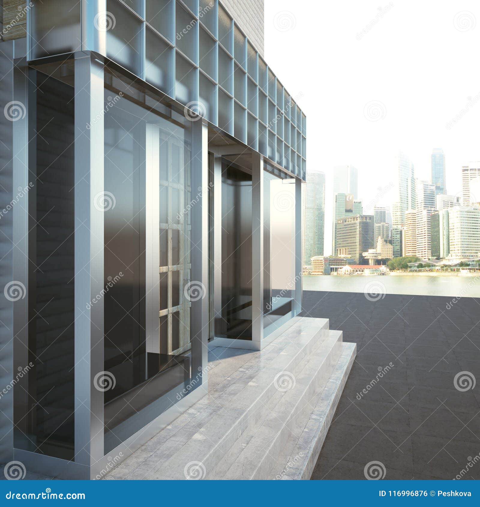 Modern Storefront Glass