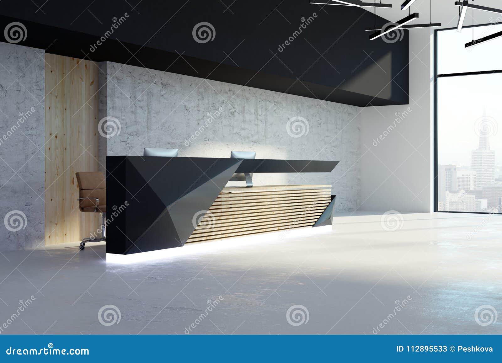 Modern Office Reception