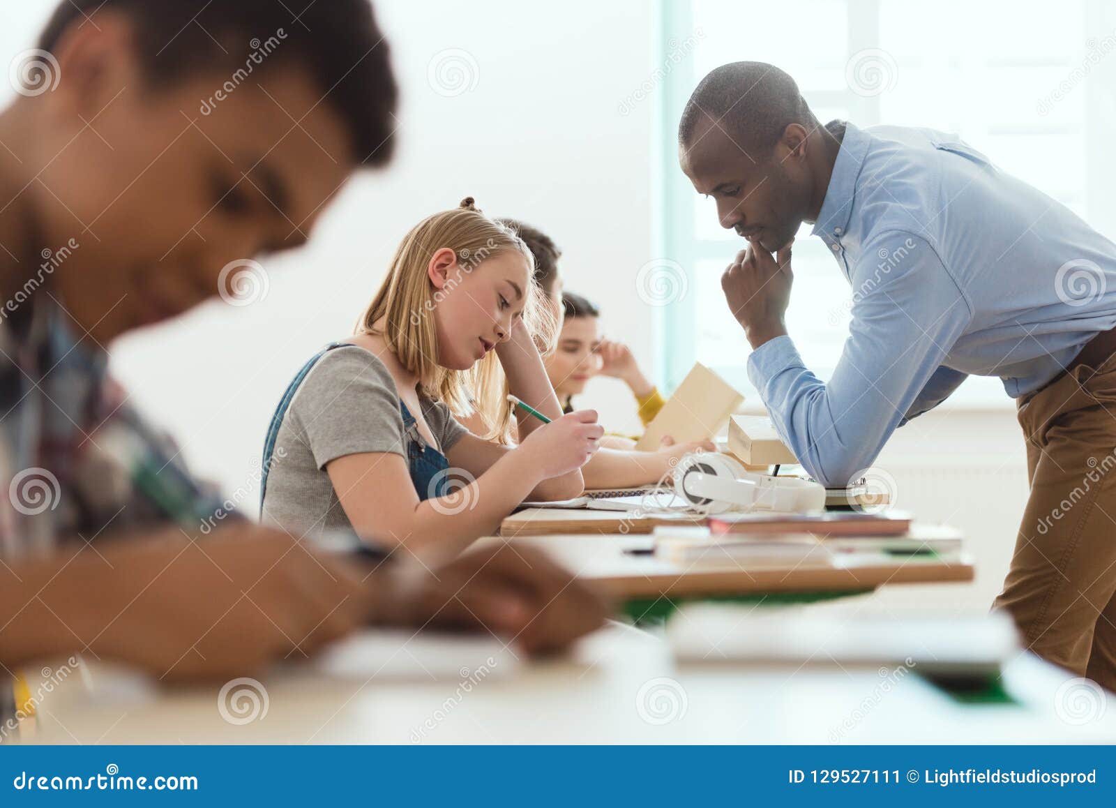 Kids Writing Multicultural Stock Photos - Free & Royalty-Free Stock ...