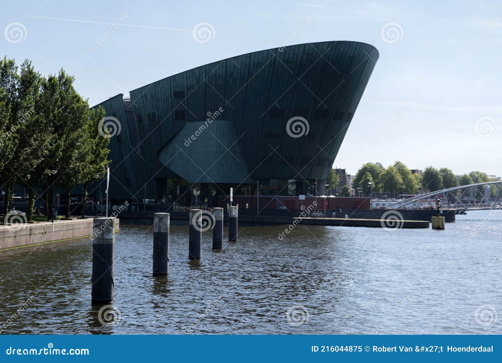 Side View Nemo Museum at Amsterdam the Netherlands 13-7-2020amsterdam ...