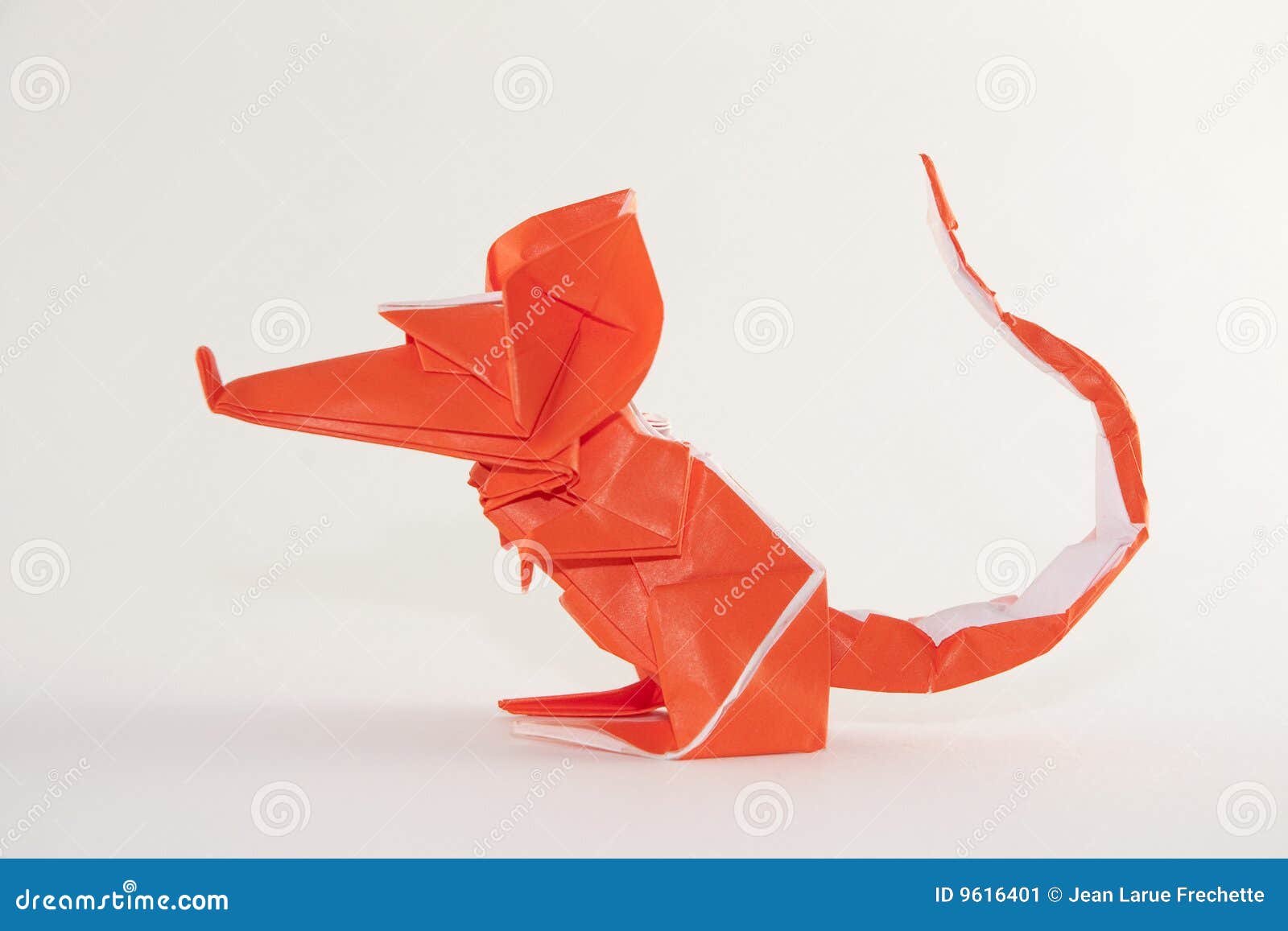 Origami Mouse Recycled Papercraft Royalty-Free Stock Photography ...