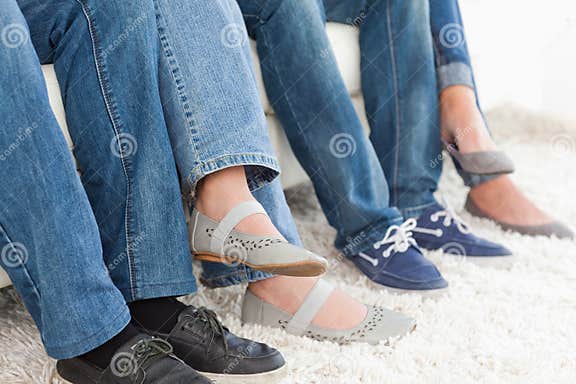 Side view of people s feet stock photo. Image of feet - 25336132