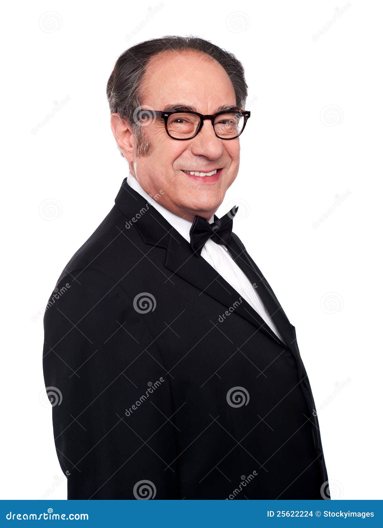 Side View Portrait of Senior Male Stock Photo - Image of mature, person ...