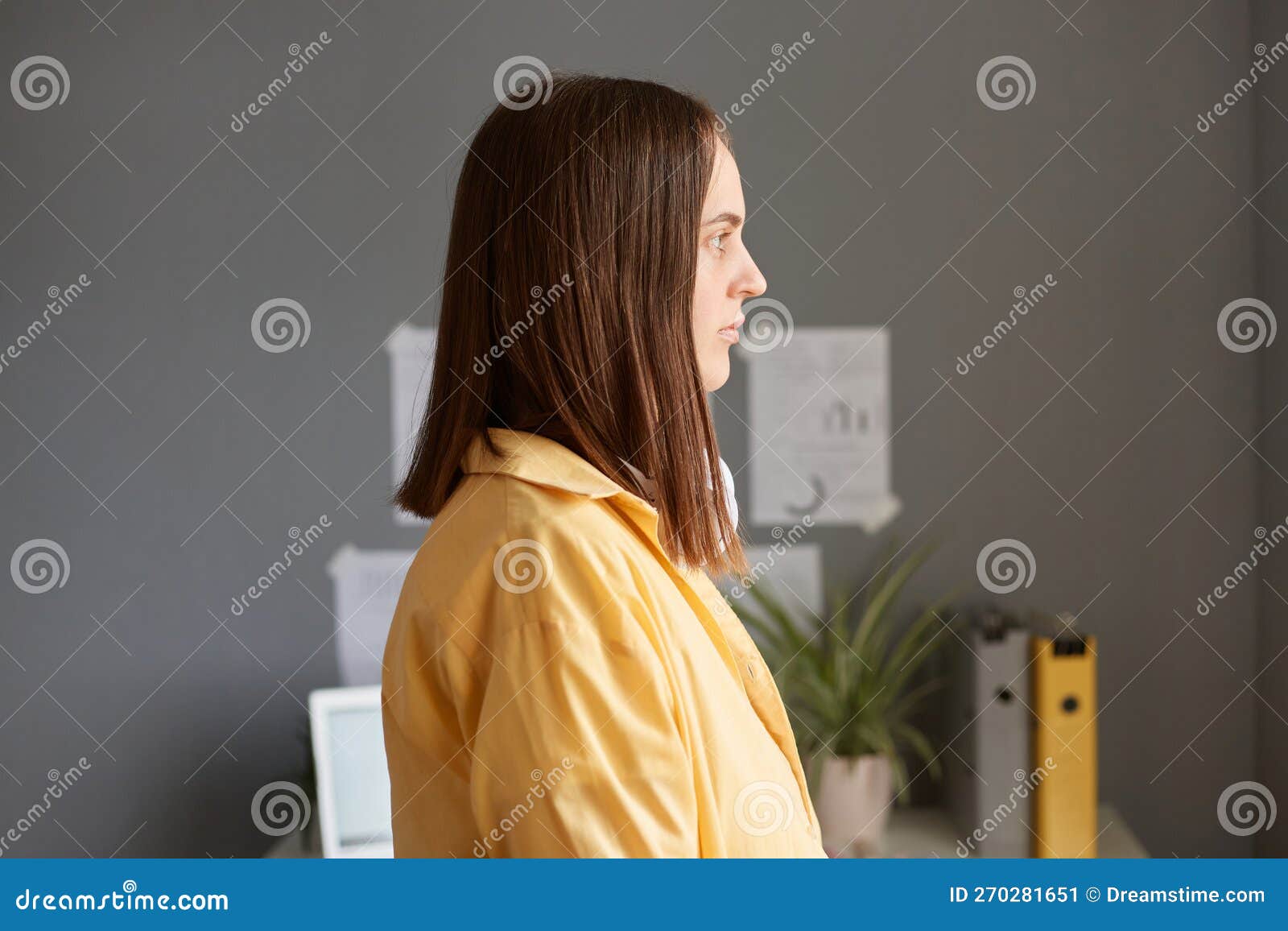 Portrait Of Assertive Young Black Lady Showing Stop Or Enough Gesture