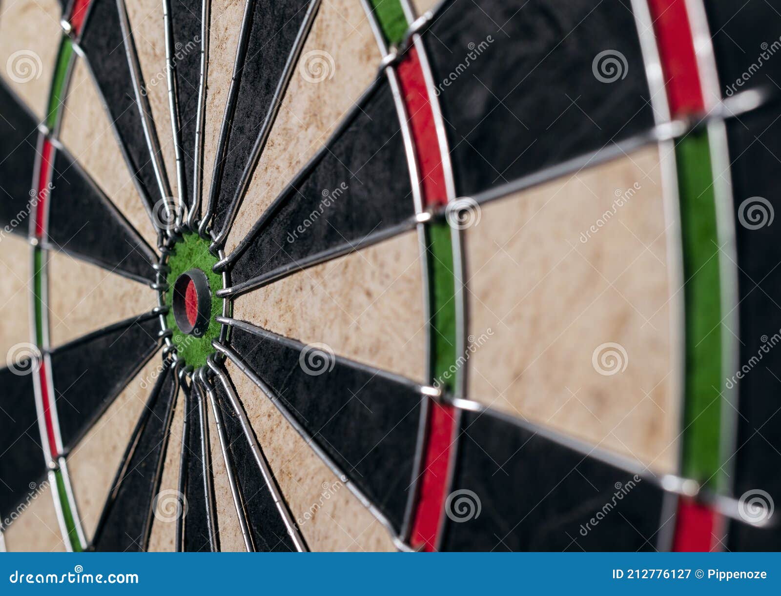 Side View of Professional Dart Board Stock Image - Image of accuracy ...