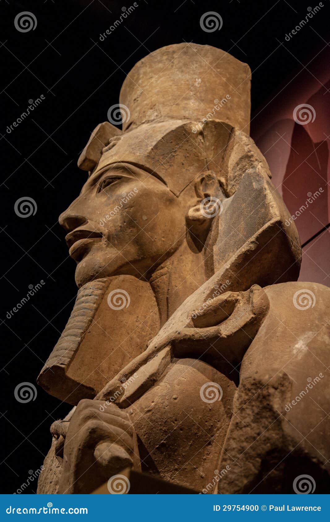Imposing Pharaoah stock photo. Image of side, antiquities - 29754900