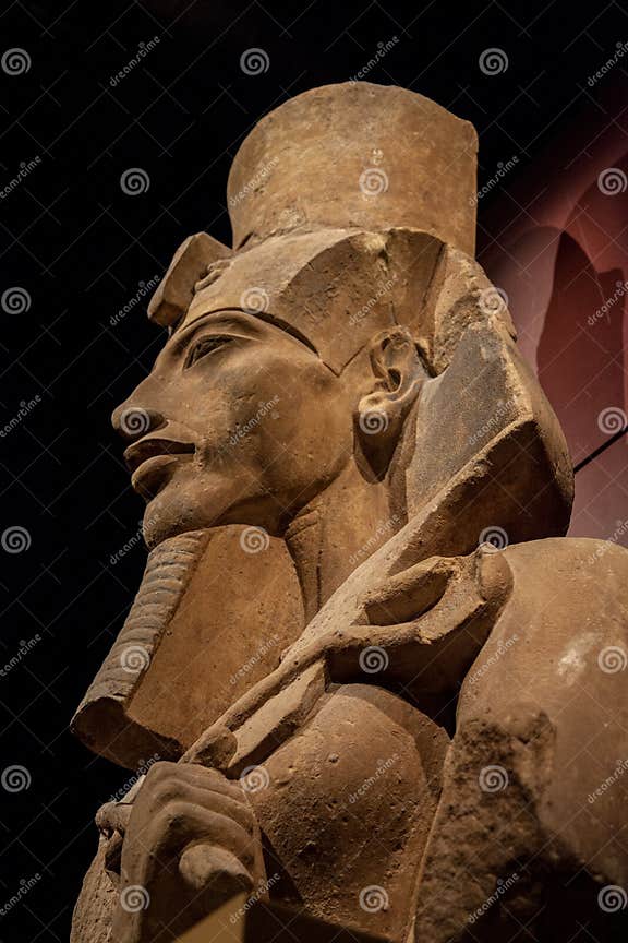 Imposing Pharaoah stock photo. Image of side, antiquities - 29754900