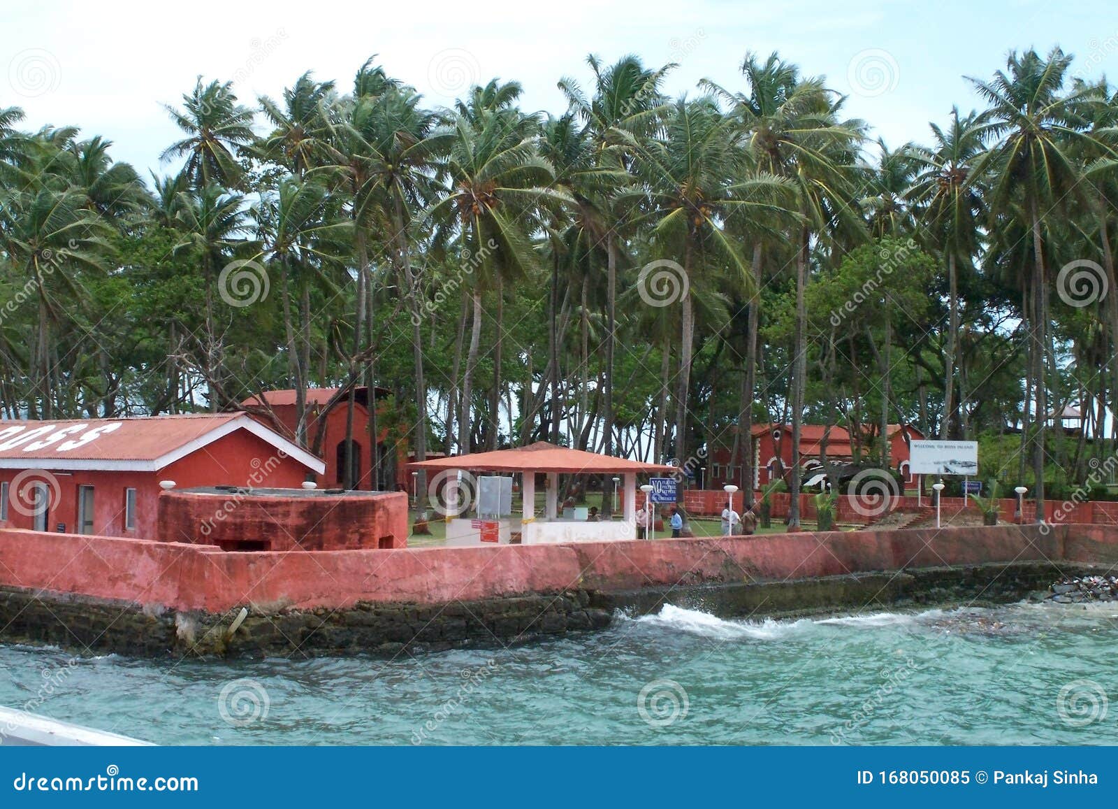 Side view of Ross island. stock image. Image of ross - 168050085