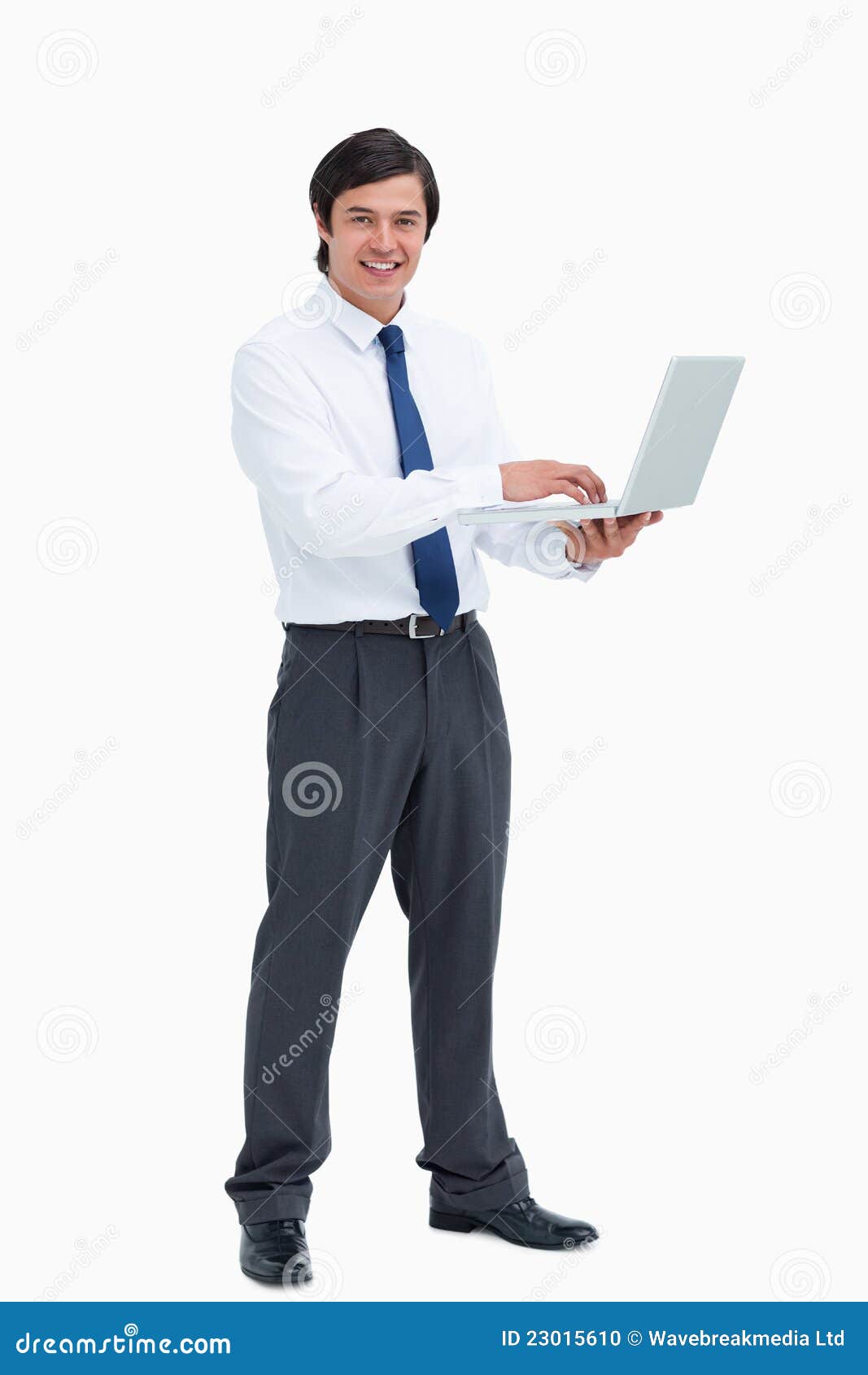 Tradesman Holding Laptop Stock Photos - Free & Royalty-Free Stock ...