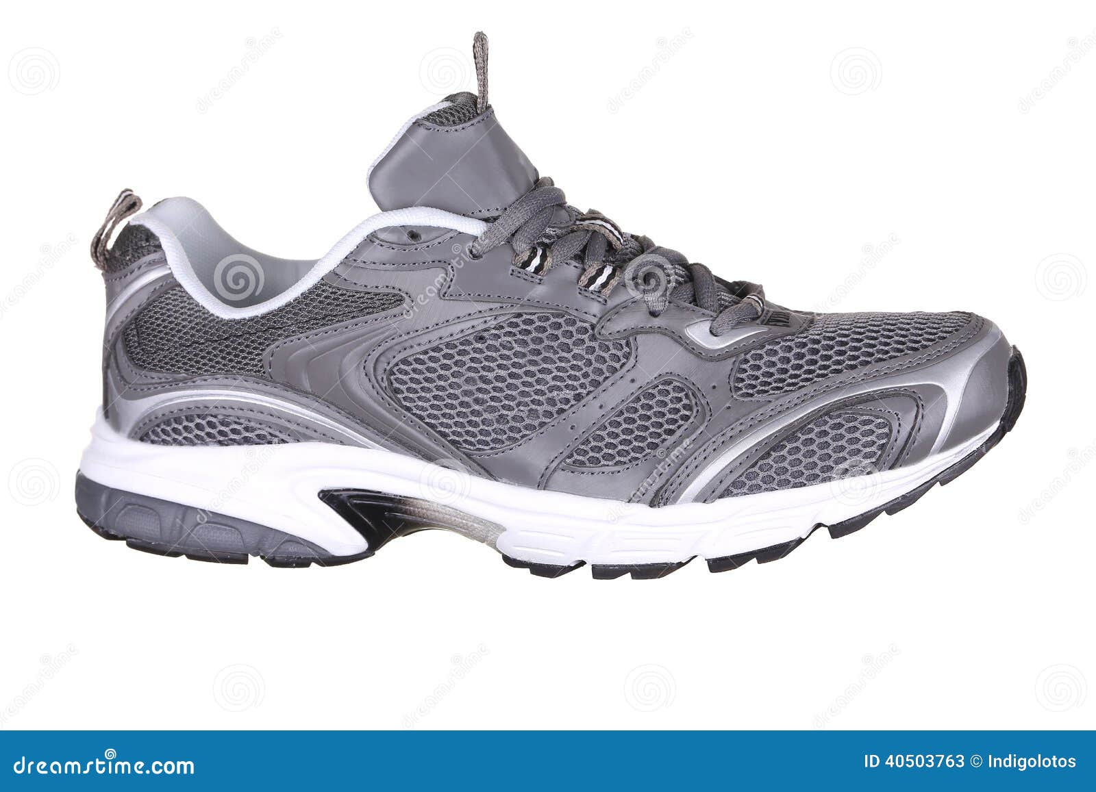 Side view of sport shoe. stock image. Image of material - 40503763