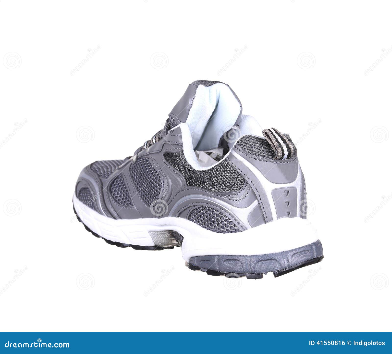 Side view of sport shoe. stock photo. Image of brown - 41550816