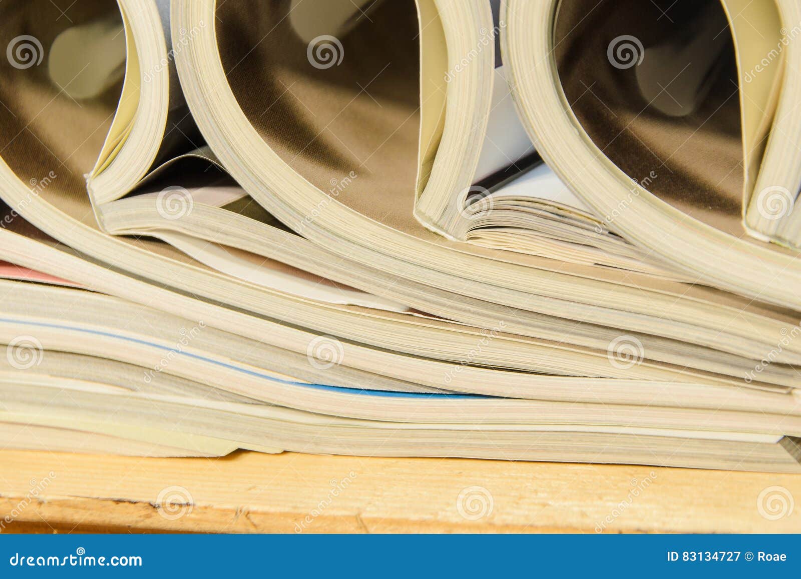 Stack Of Magazines Royalty-Free Stock Photo | CartoonDealer.com #5545953