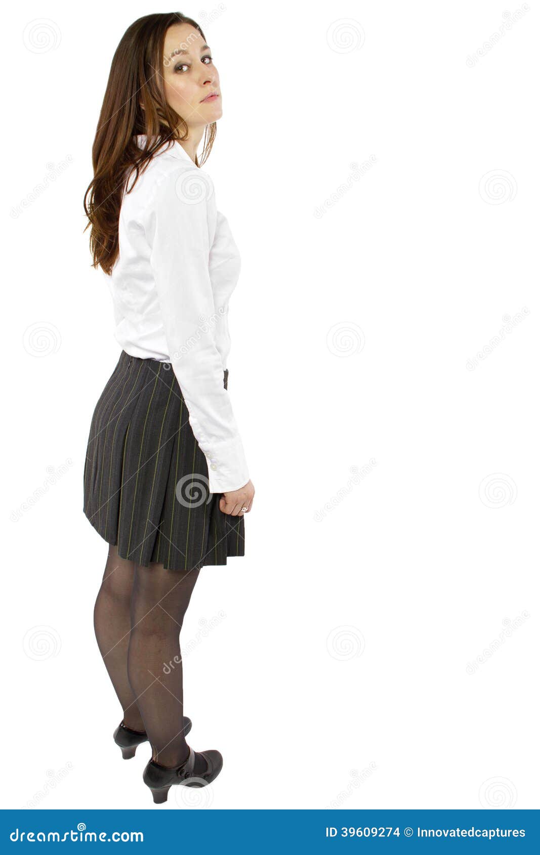 Side View of Student stock photo. Image of background - 39609274