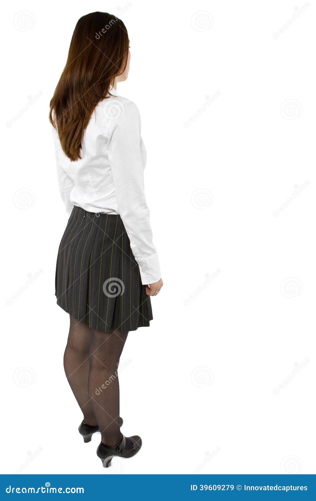 Side View of Student stock image. Image of attractive - 39609279