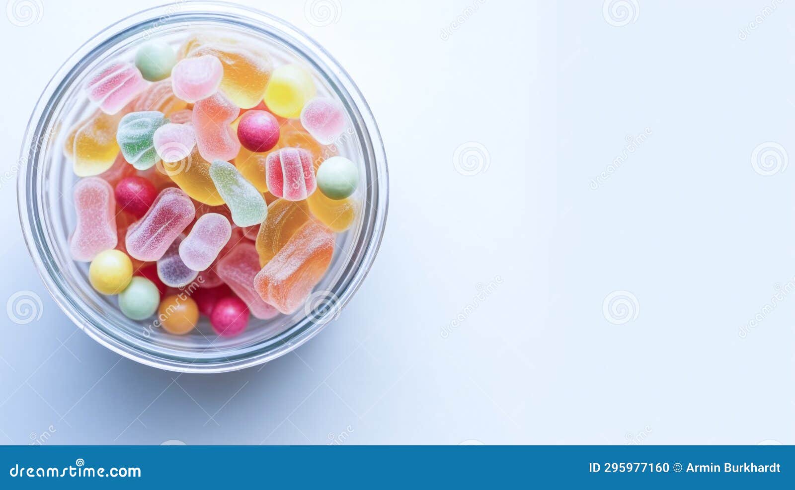 Side View on Sweets in a Jar Stock Illustration - Illustration of fruit ...