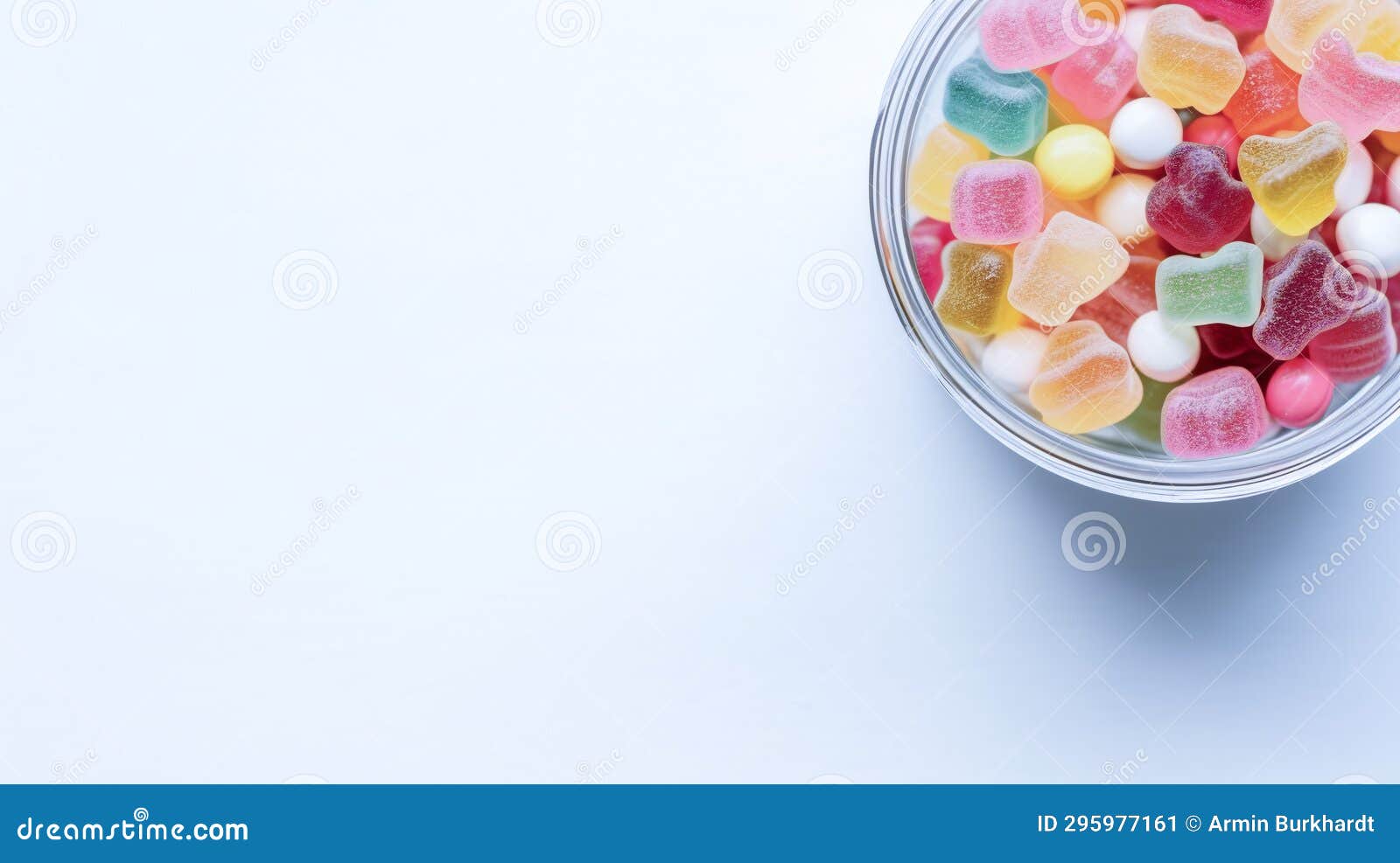 Side View on Sweets in a Jar Stock Illustration - Illustration of ...