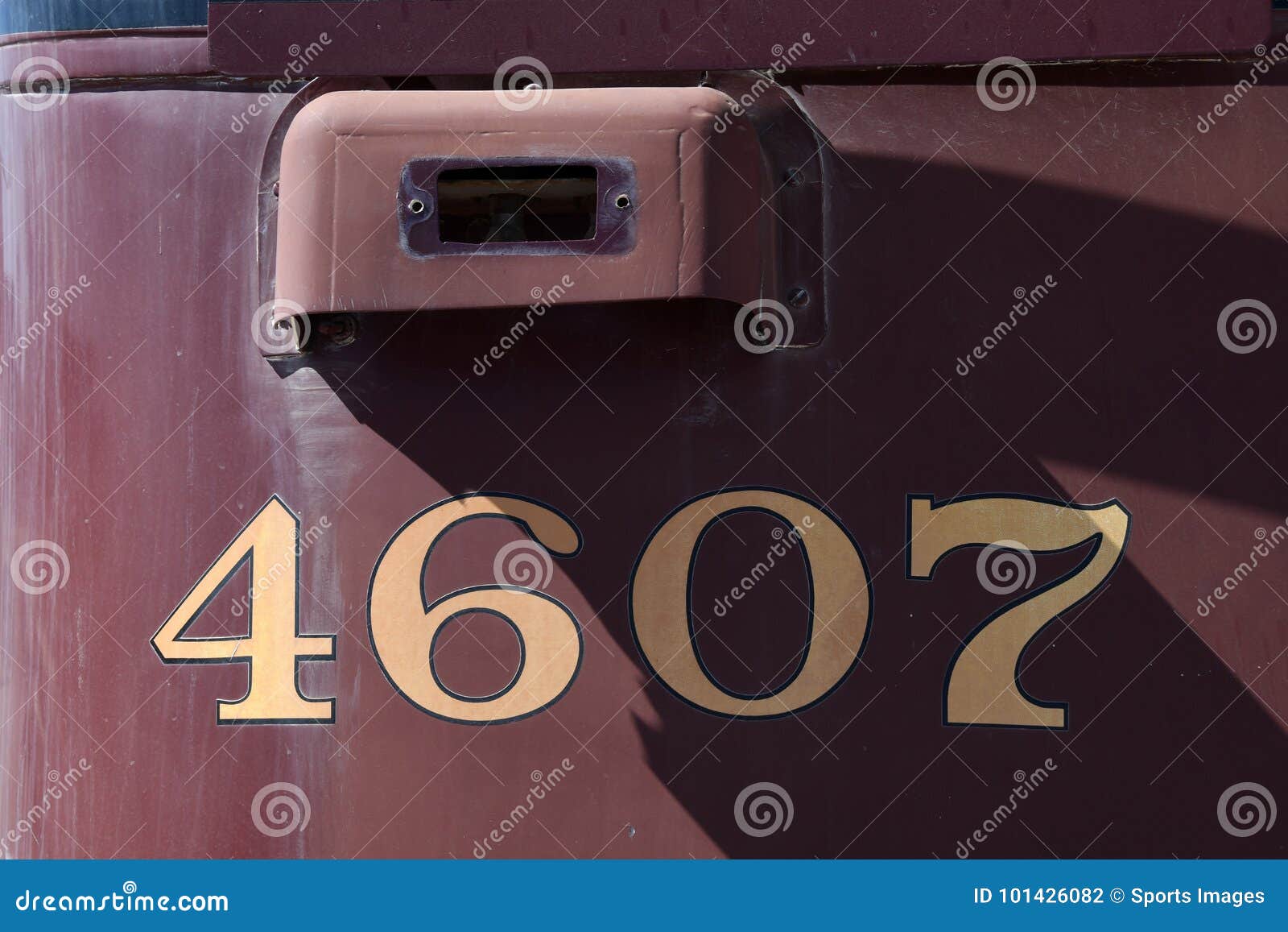 Numbers on the train. editorial photography. Image of numbers - 101426082