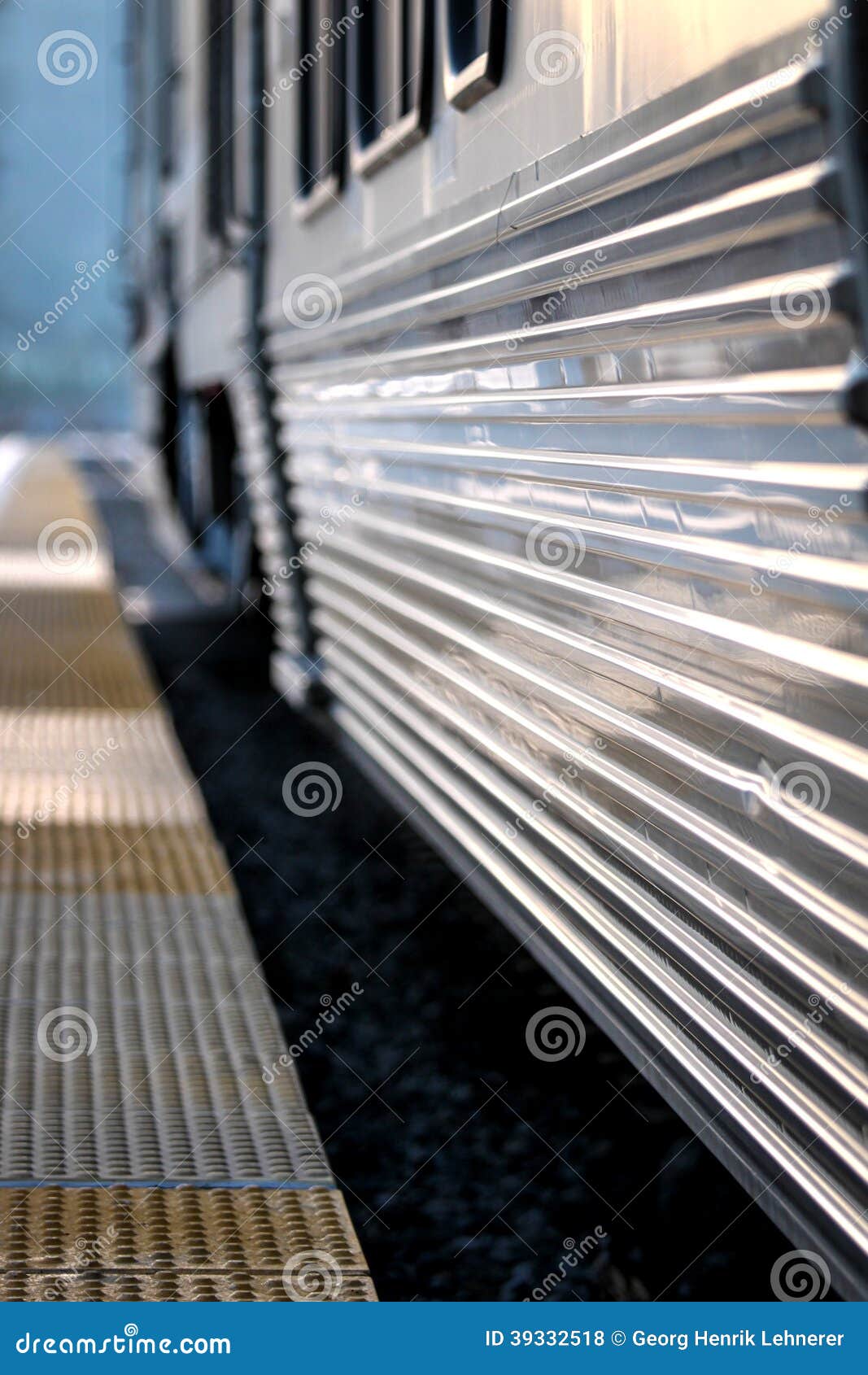 Side View Train stock photo. Image of departure, perspective - 39332518